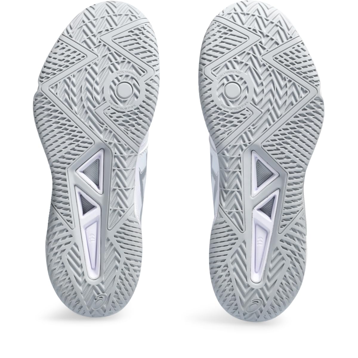 ASICS Women's Gel-Tactic 12 Shoes, 7, White/Pure Silver