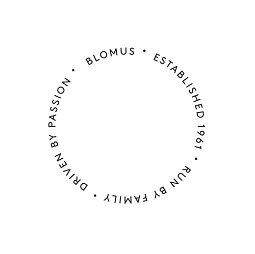 Blomus Basic Milk Container with Lid, 9.7 x 6.6 x 7.5 cm, Brushed Stainless Steel