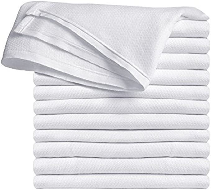 Bon Bonito Birdseye Flat Cloth Diapers 27x27 100% Cotton High Absorbency Birdseye Burp Cloth (6)