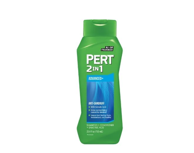 Pert Plus 2 in 1 Shampoo + Conditioner Dandruff Control 25.40 oz (Pack of 3)