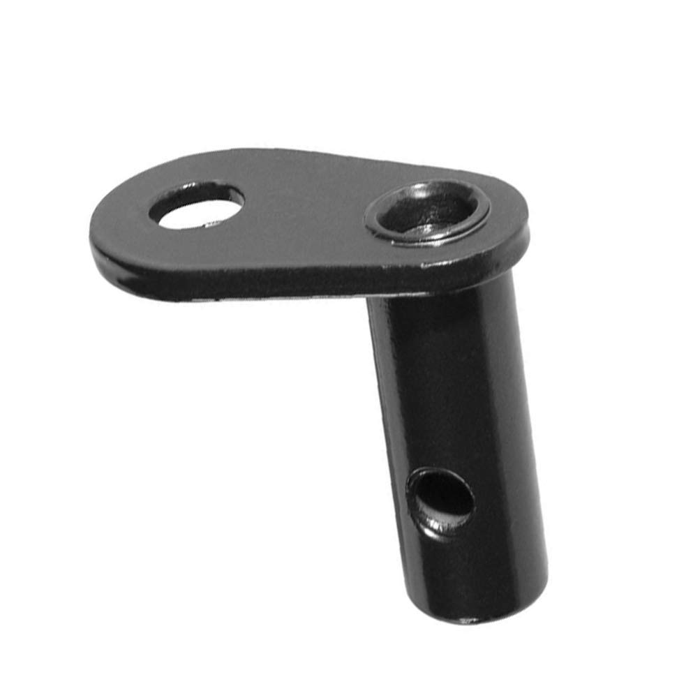Balacoo Bike Trailer Hitch Coupler - Stainless Steel Hitch Angled Elbow Coupler Compatible with Child Trailer and Pets Stroller, Bicycle Bike Attachment