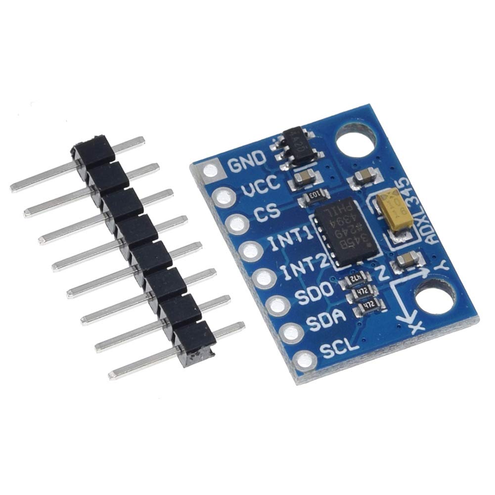 ANMBEST 3PCS GY-291 ADXL345 3-Axis Digital Acceleration of Gravity Tilt Module with IIC SPI Transmission for Arduino