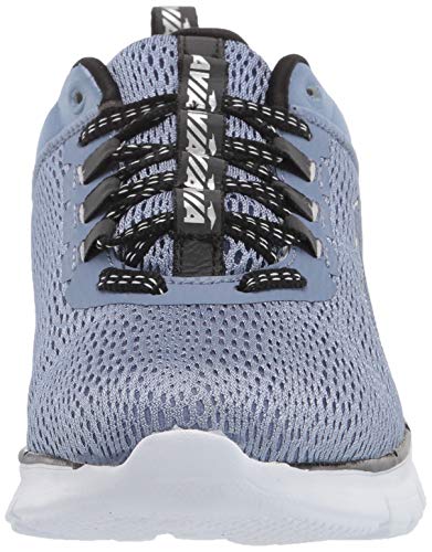 AVIA Women's Avi-Factor Running Shoe, Stonewash/Black/Silver/Black Reflective, 7.5