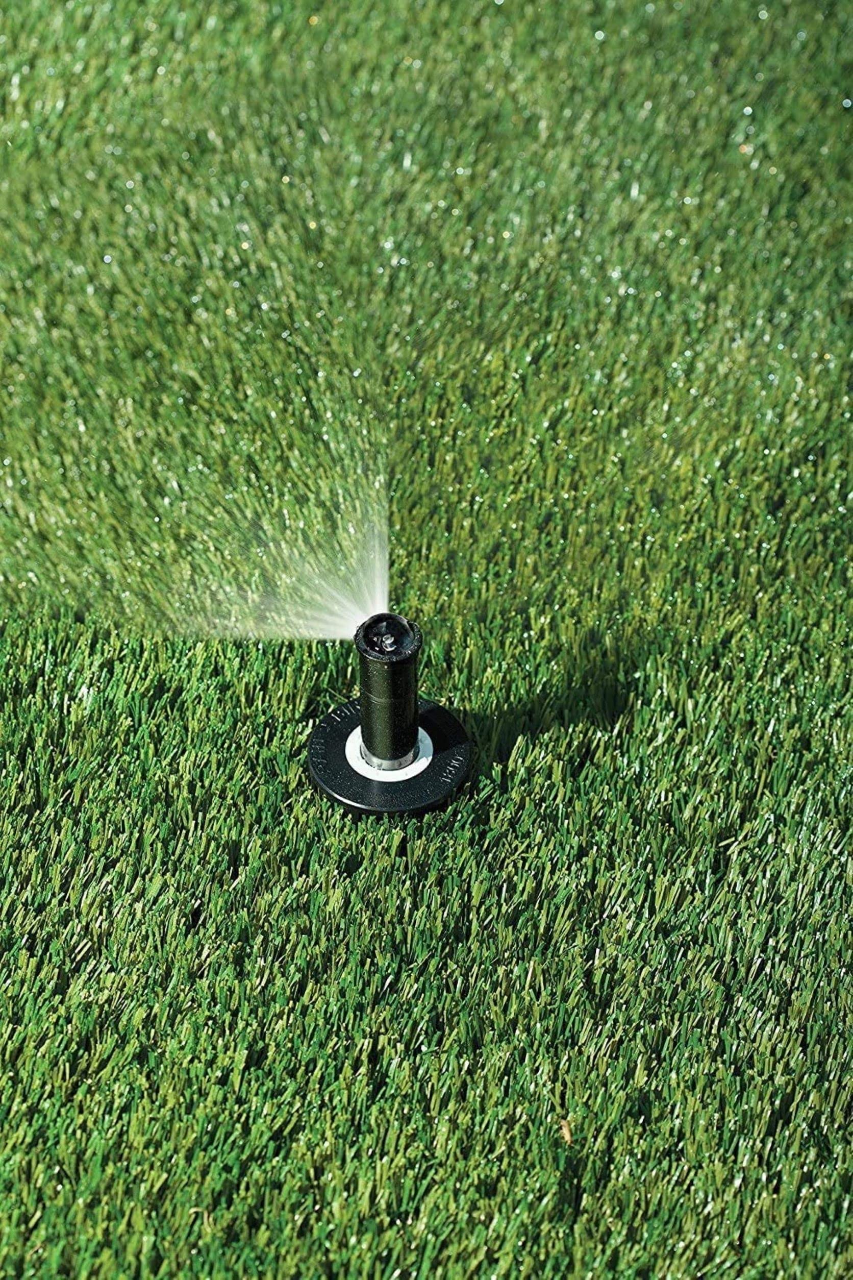 Rain Bird 1802HEVN15 High Efficiency Professional Pop-Up Sprinkler, Adjustable 0° - 360° Pattern, 8' - 15' Spray Distance, 2" Pop-up Height