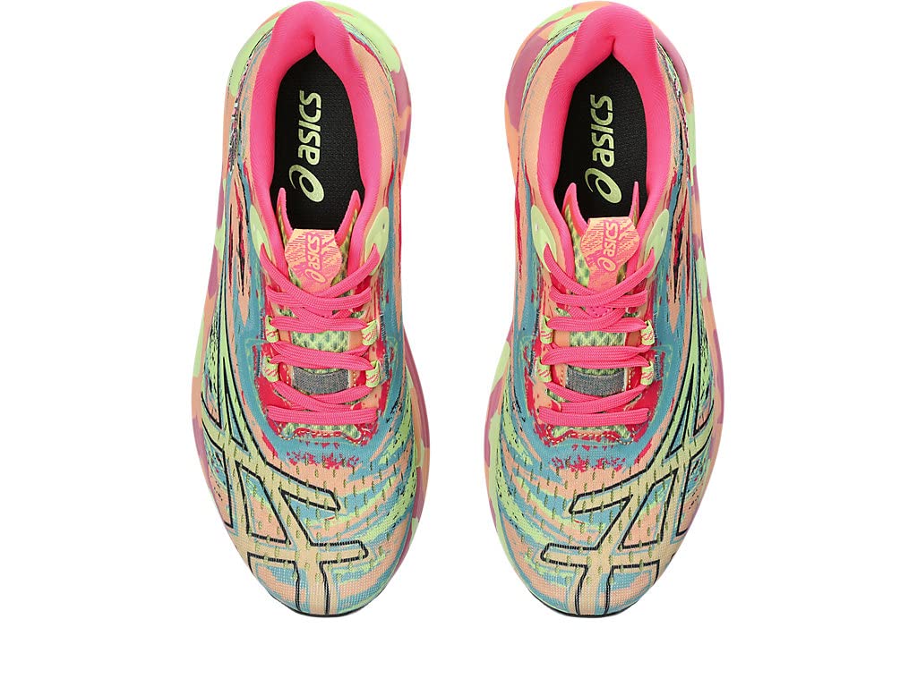 ASICS Women's Noosa TRI 15 Shoes, 9, Aquarium/Vibrant Yellow