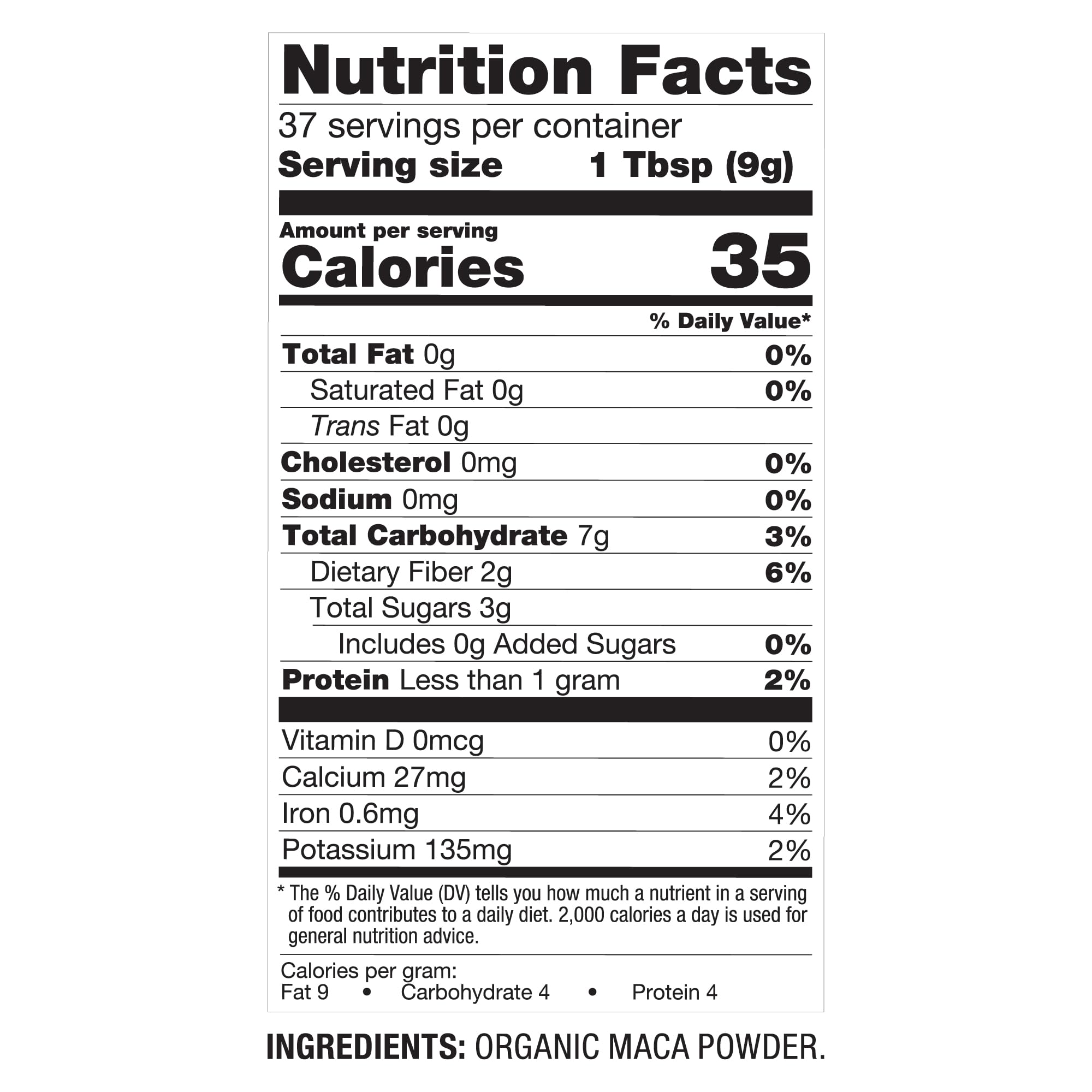 BetterBody Foods Organic Maca Powder, Non-GMO & Gluten-Free, 12 Ounce
