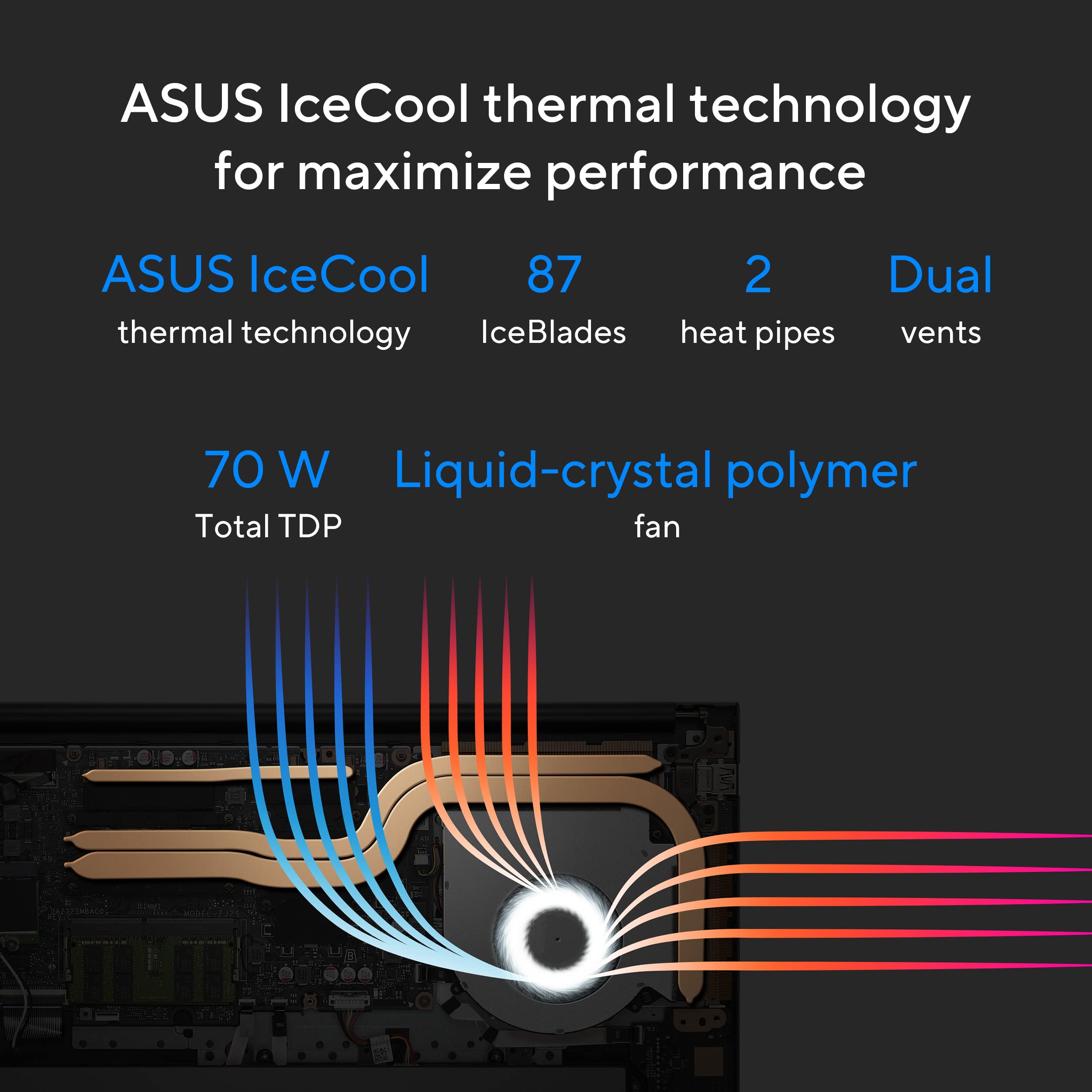 ASUS 2023 Vivobook 16X Laptop, 16” WUXGA, Intel Core i9-13900H CPU, NVIDIA Geforce RTX 3050 GPU, 16GB RAM, 1TB SSD, Windows 11 Home, Indie Black, K3605VC-AS96