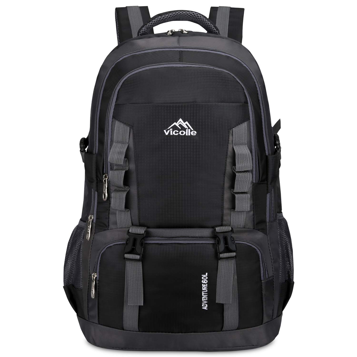 ANSKE 60L Hiking Backpack Waterproof Travel Fishing Climbing Camping Hiking Daypack for Men Women