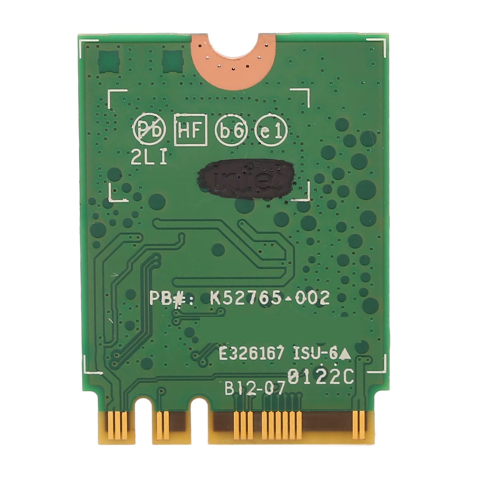 AX210NGW NGFF M2 WiFi Card, WiFi 6 5374Mbps Bluetooth 5.2 Triple Band 2.4G/5G/6G Wireless Gigabit Network Card, Supports MU MIMO for Windows 10, Linux(Above 5.1), for Chrome OS