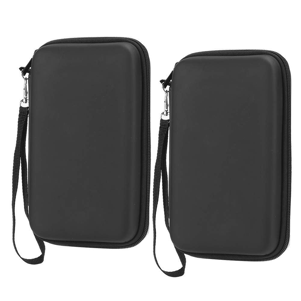 Shanrya Game Consoles Storage Bag Storage Bag Used to Store Convenient to Carry for 3DS LL Office Home 3DS(black)