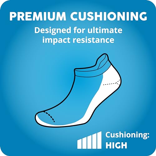 Balega Recycled Hidden Comfort Performance No Show Athletic Running Socks for Men and Women (1 Pair), Neon Pink/White - Medium (1 Pair)