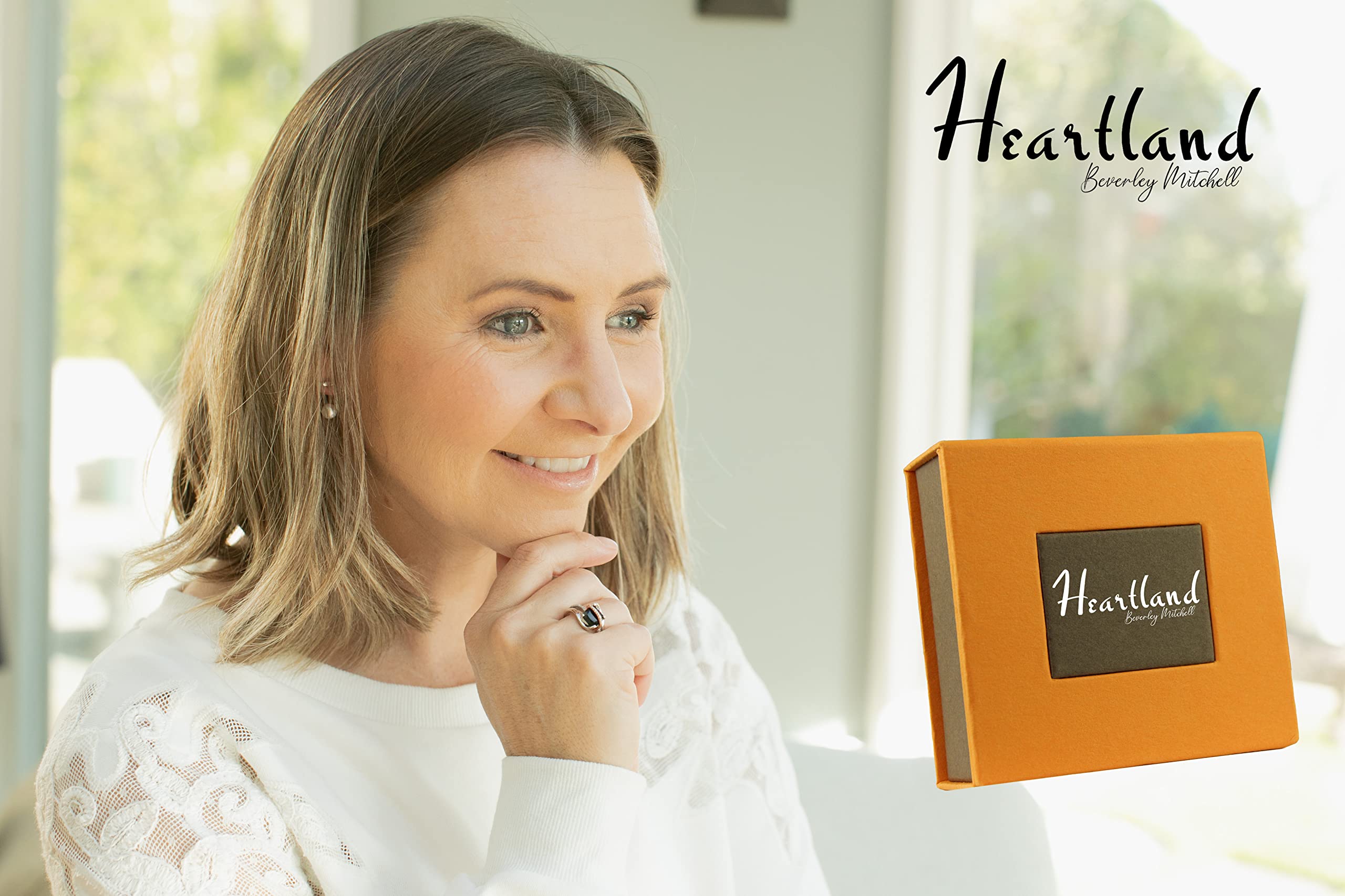 Belantina Heartland By Beverley Mitchell 10K Rose Gold with .925 Sterling Silver Cushion Cut Garnet & Diamond Accented Two Tone Flared Band Statement Ring