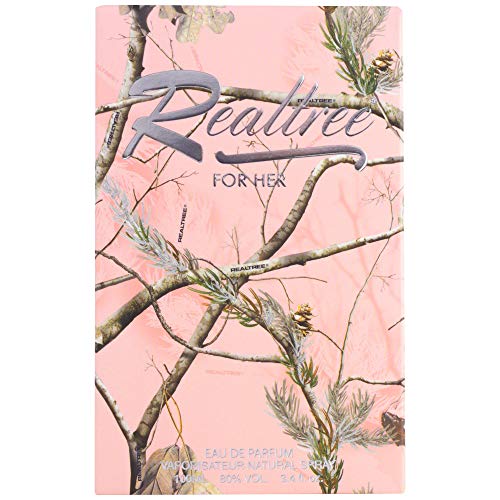 Realtree Eau de Parfums Spray for Her, 3.4 Fluid Ounce