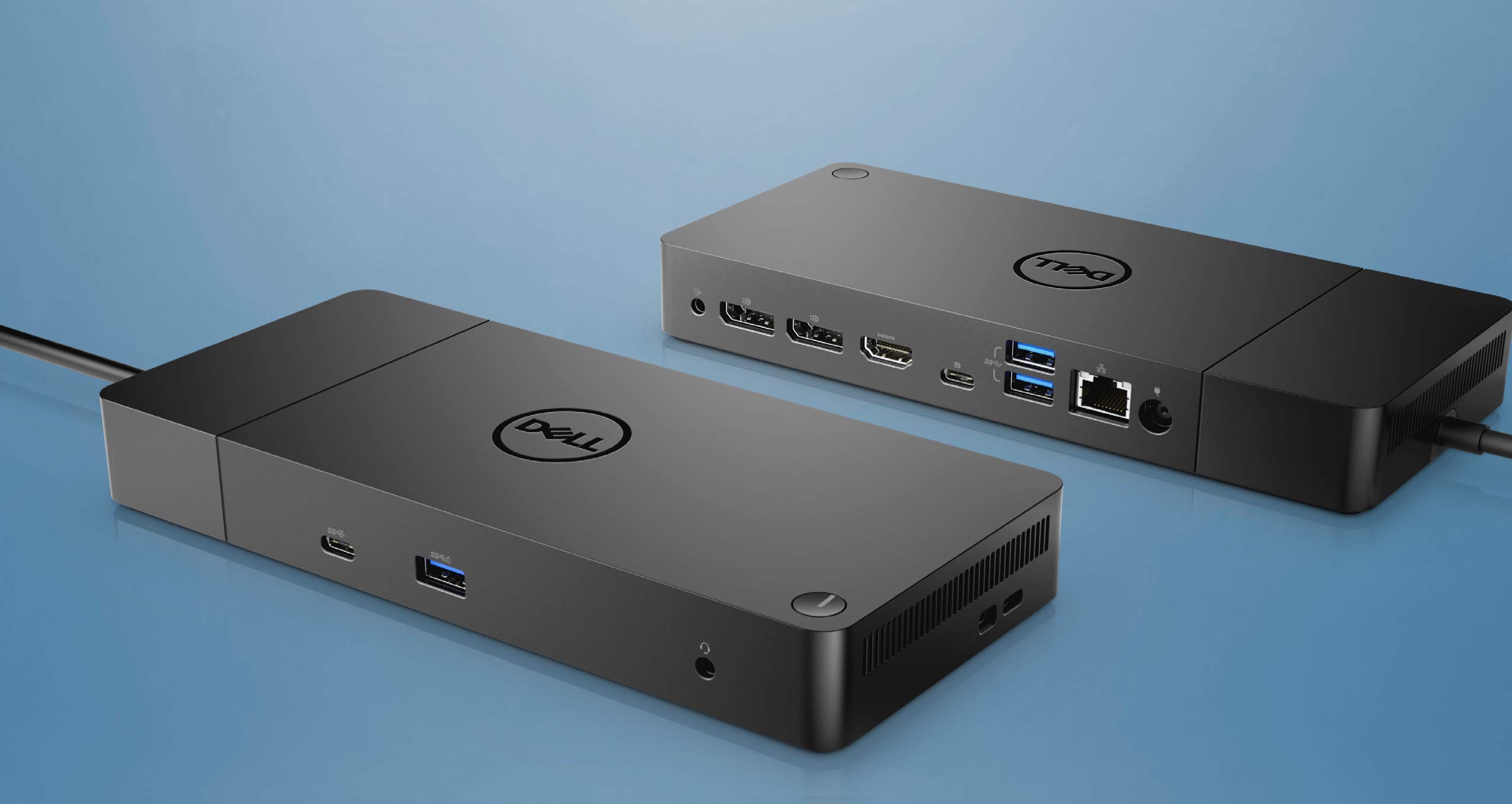 Dell WD19 130W Docking Station (with 90W Power Delivery) USB-C, HDMI, Dual DisplayPort, Black (Renewed)