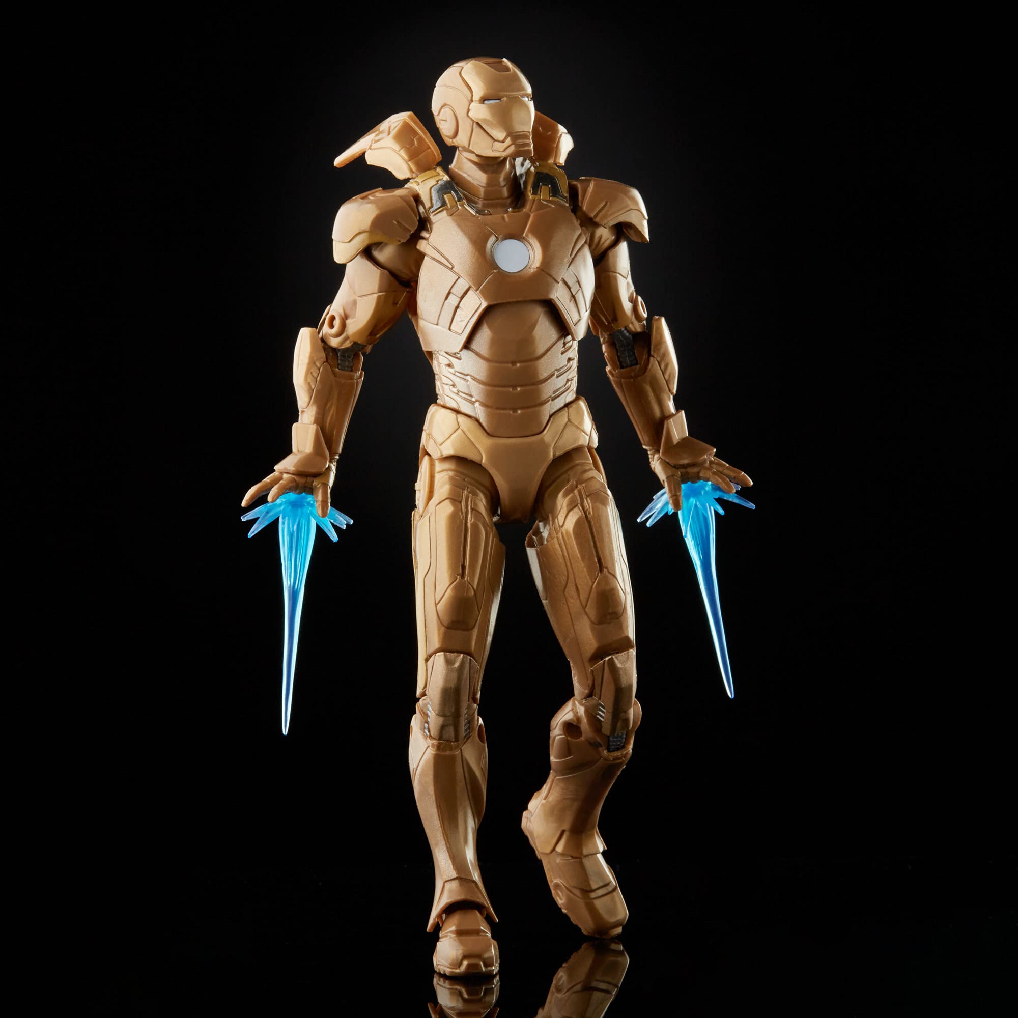 Hasbro Marvel Legends Series , Action Toy 2-Pack Happy Hogan and Iron Man Mark 21, Infinity Saga Characters, Premium Design, 2 Figures and 5 Accessories, Multicoloured (F0191)
