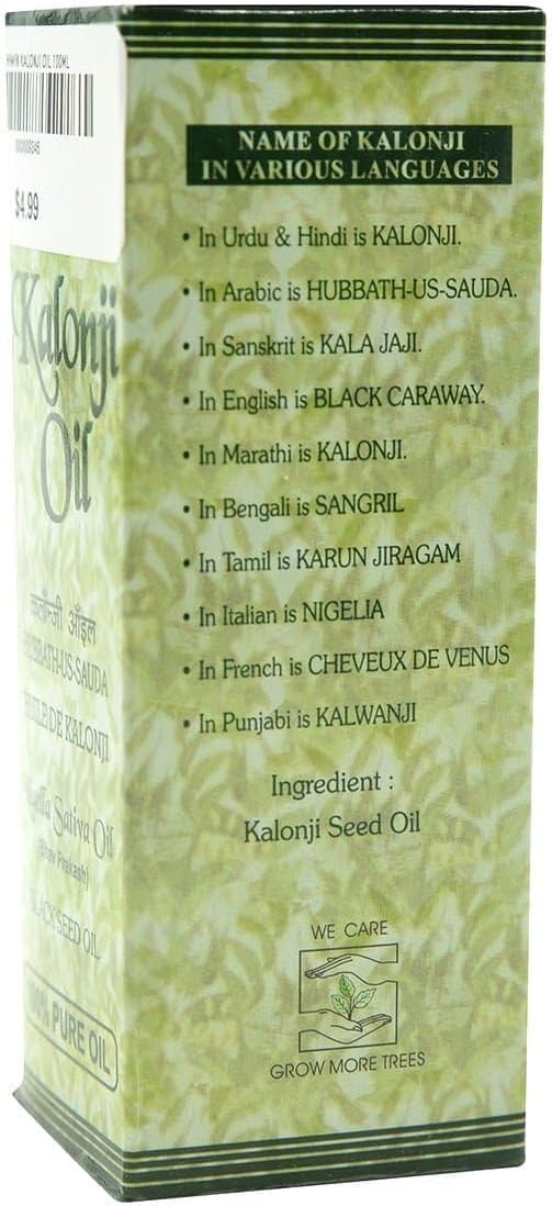 Kalonji Oil 100 Ml, 100% Pure. Enhances The Body Immunity. by Ashwin Fine Chemicals & Pharmaceuticals.