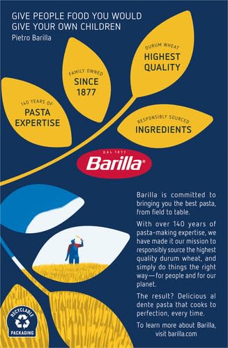 Barilla Mini Penne Pasta, 16 oz. Box - Non-GMO Pasta Made with Durum Wheat Semolina - Kosher Certified Pasta