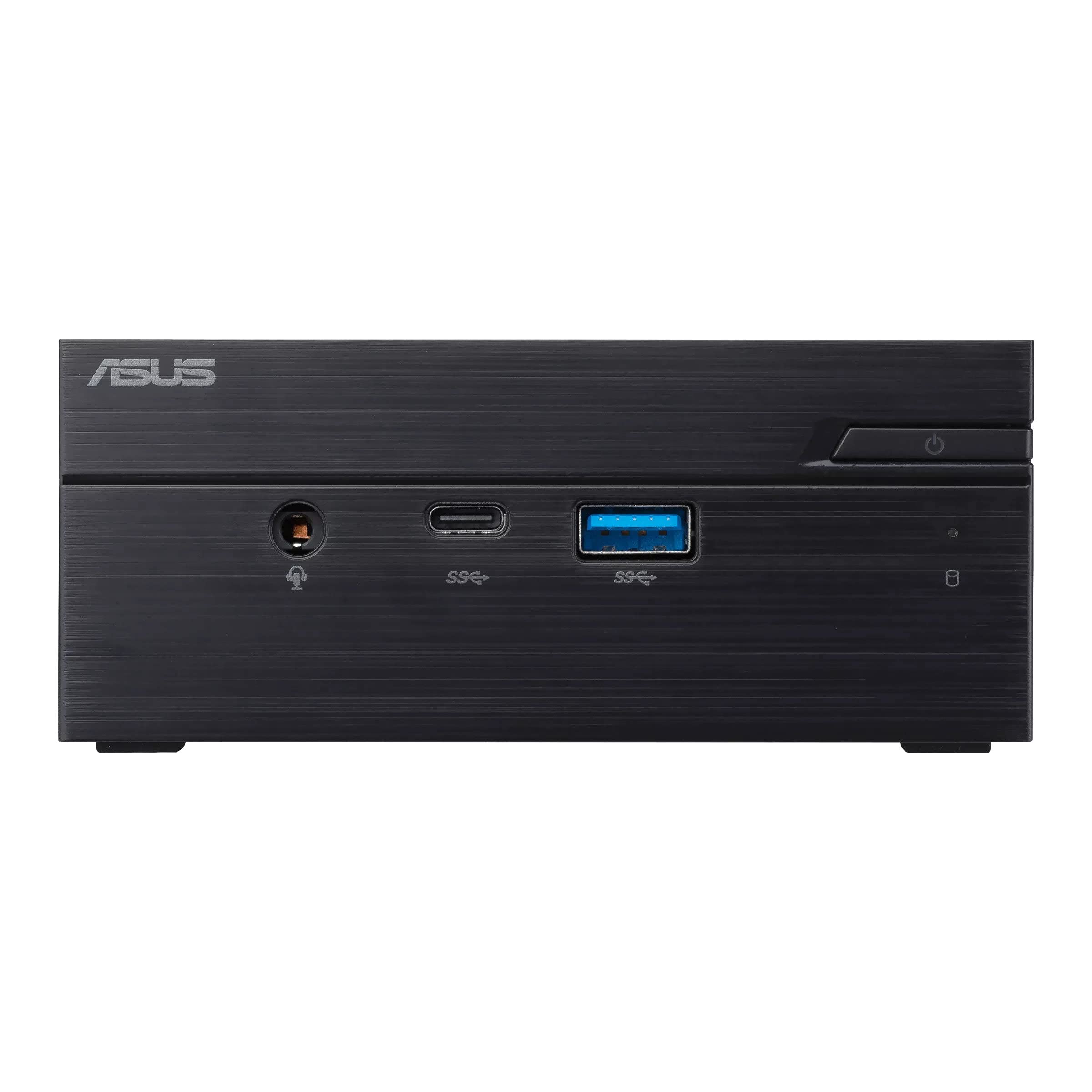 ASUS PN51-S1 Home & Business Mini Desktop (AMD Ryzen 3 5300U 4-Core, 32GB RAM, 1TB PCIe SSD, AMD Radeon, WiFi, Bluetooth, HDMI, USB 3.1, Display Port, Black, Win 10 Pro) with Hub
