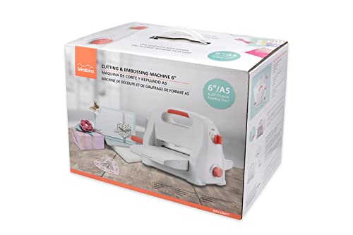 Bira Craft Die ADJUSTABLE Cutting & Embossing Machine, Feeding Slot 6-1/4" for 6" Paper and Other Materials.