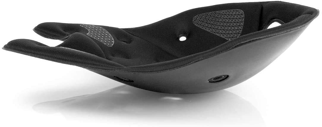 Backjoy Posture Seat Pad | Ergonomic Pressure Relief, Hip & Pelvic Support to Improve Posture | Home, Office Chair, Car Seat, Core Traction (Black) Fits M-XL HIPS