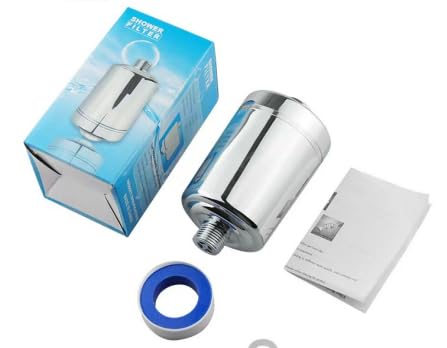 OhanaWe 15-Stage Toilet Bidet Filtration,High Output Revitalizing Water Filter,Softener to Remove Chlorine and Fluoride