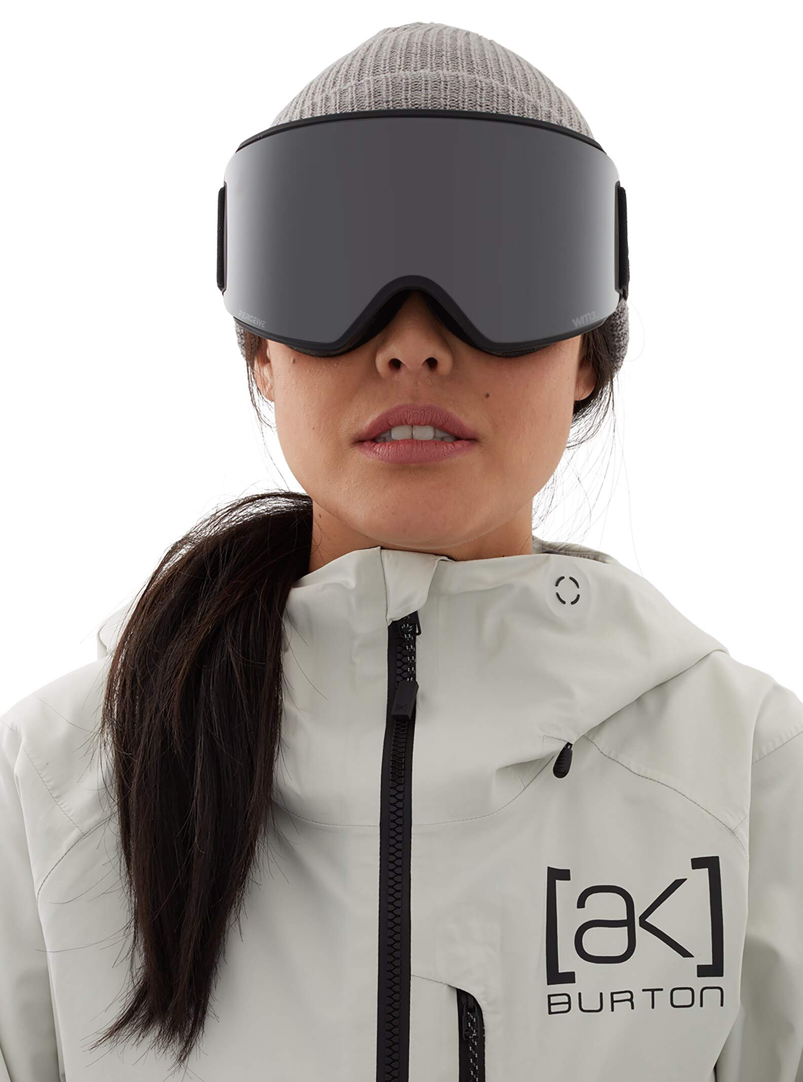 Anon Women's WM3 Goggle Snapback with Spare Lens, Smoke / Perceive Sunny Onyx