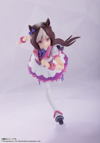 BANDAI SPIRITS(バンダイ スピリッツ) S.H. Figuarts Uma Musume Pretty Derby Special Week, Approx. 5.1 inches (130 mm), PVC & ABS, Pre-Painted Action Figure