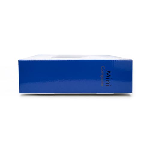 BASOARO Mini Industrial PC Fanless PC i5 4200U Mini PC RS232, Dual Gigabit RJ45 LAN, 8G RAM 128G SSD, HD VGA Dual Display Support 4K, Dual Band WiFi, BT 4.0, 6 USB, Metal Case, Mini PC Windows 10