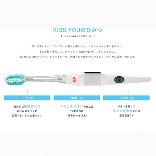 Kisuyu Ion Toothbrush Superfine Compact Body Usually