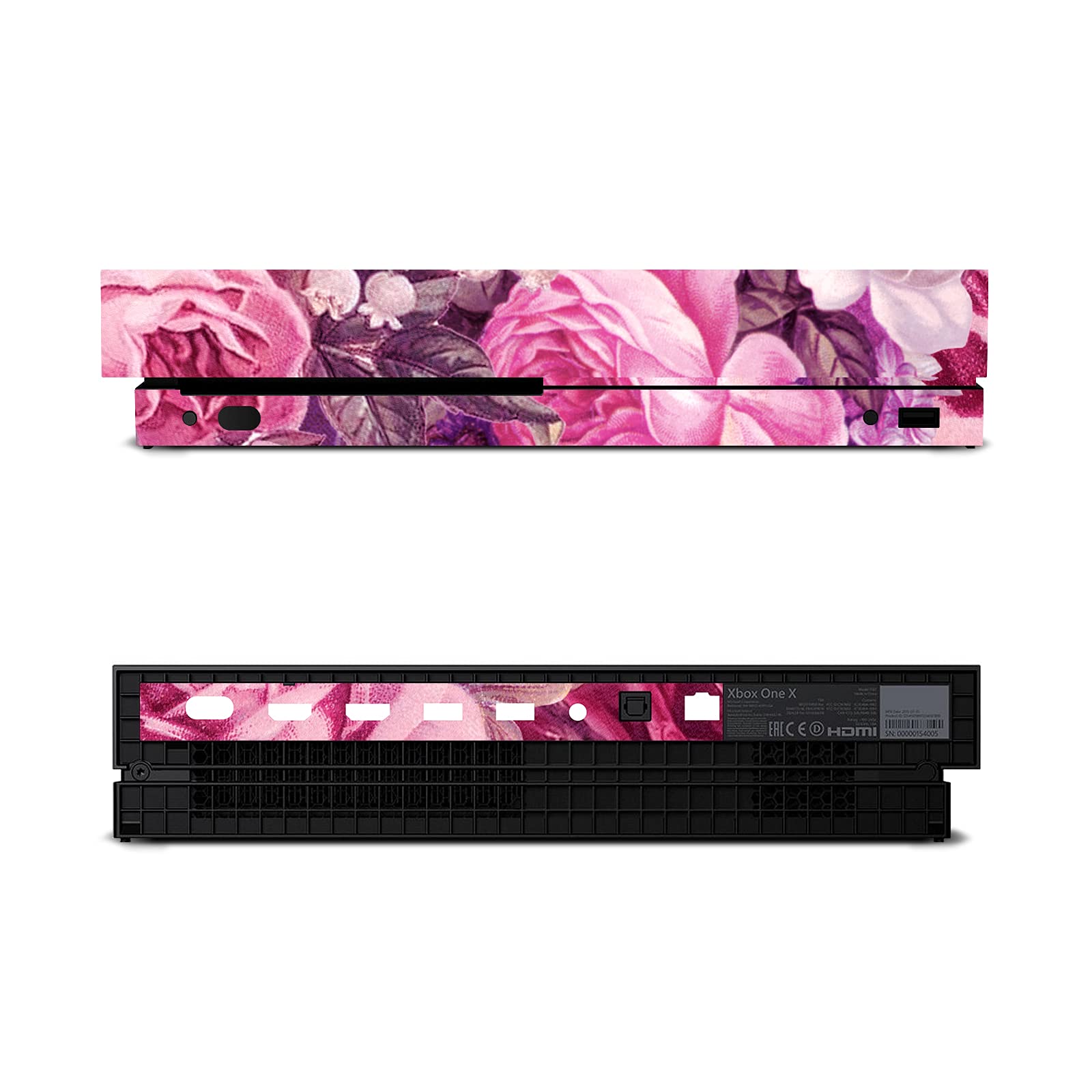 Head Case Designs Officially Licensed LebensArt Butterfly Romance Art Mix Vinyl Sticker Gaming Skin Decal Cover Compatible With Xbox One X Console