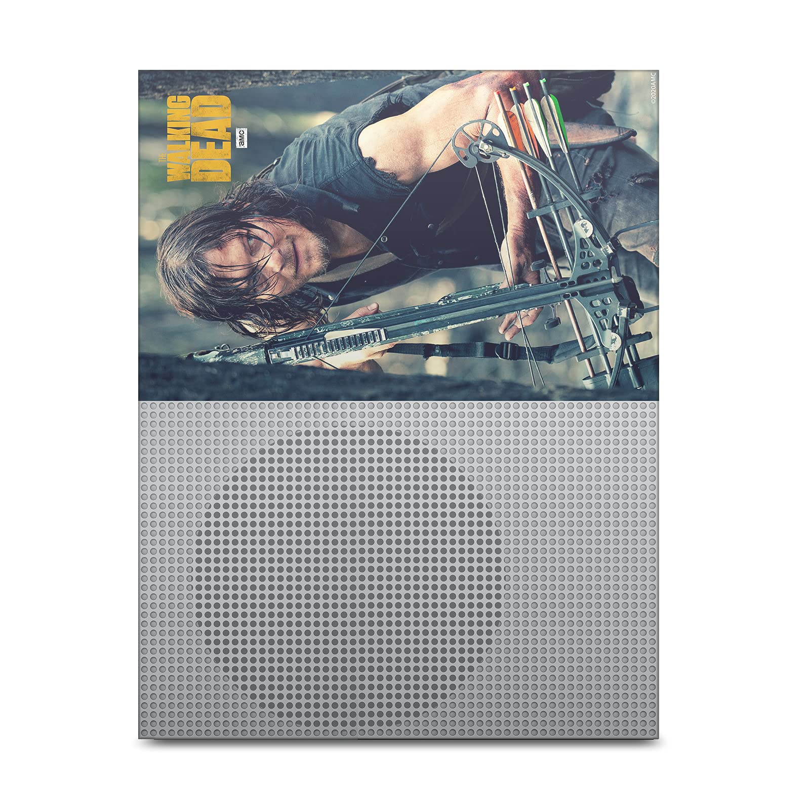 Head Case Designs Officially Licensed AMC The Walking Dead Daryl Lurk Daryl Dixon Graphics Vinyl Sticker Gaming Skin Decal Cover Compatible With Xbox One S Console and Controller Bundle