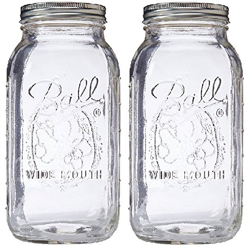 Ball 64 ounce Jar, Wide Mouth, Pack of 2