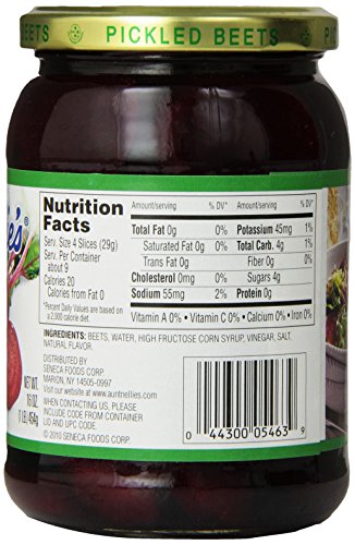 Aunt Nellies Sliced Pickled Beets, 16 oz
