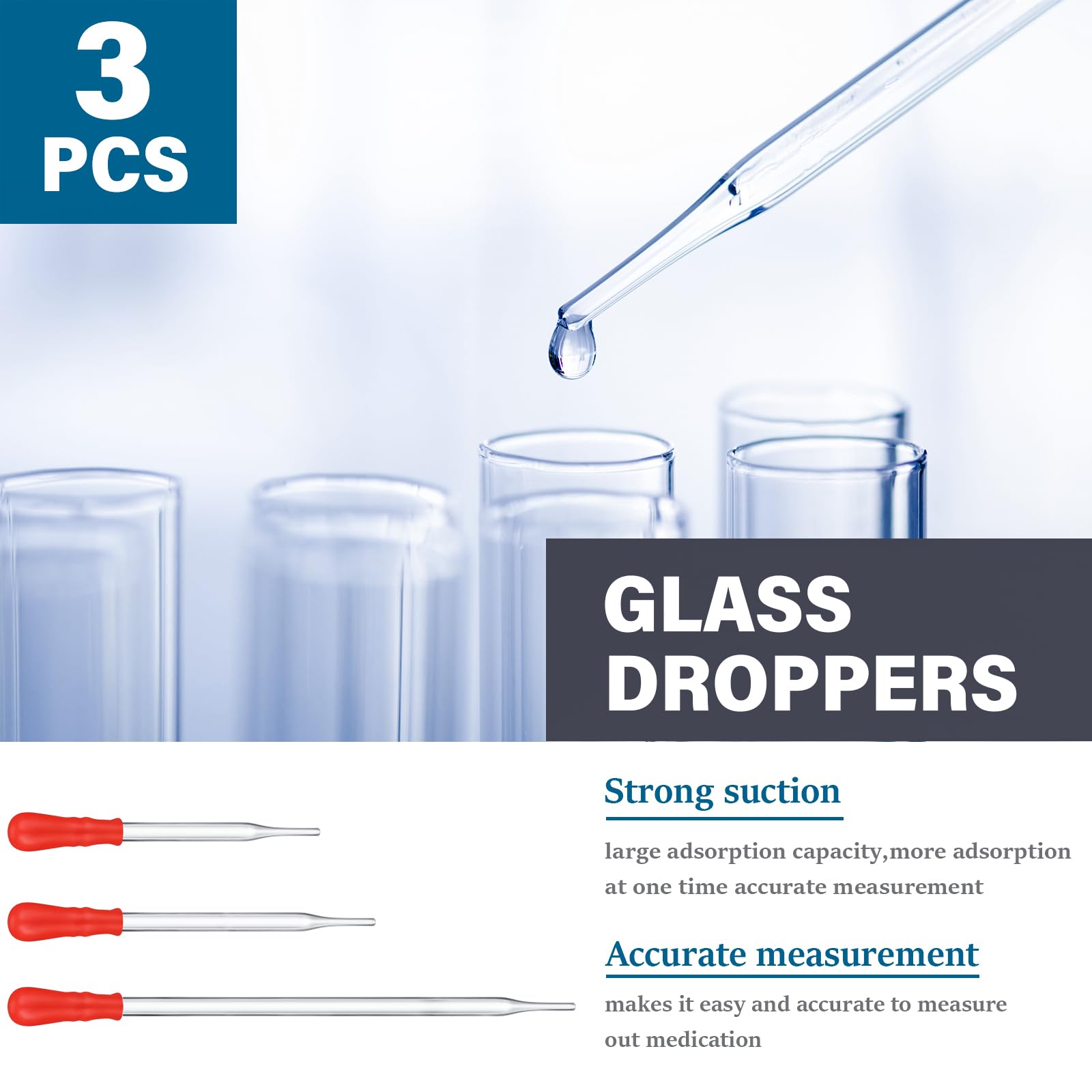 Saysurey 31 Pcs Lab Glassware Set Include Measuring Beakers Cylinders Erlenmeyer Flasks Dropper Bottle Media Bottles Glass Stirring Rods Dropper Funnels for Science Chemistry Equipment Supplies
