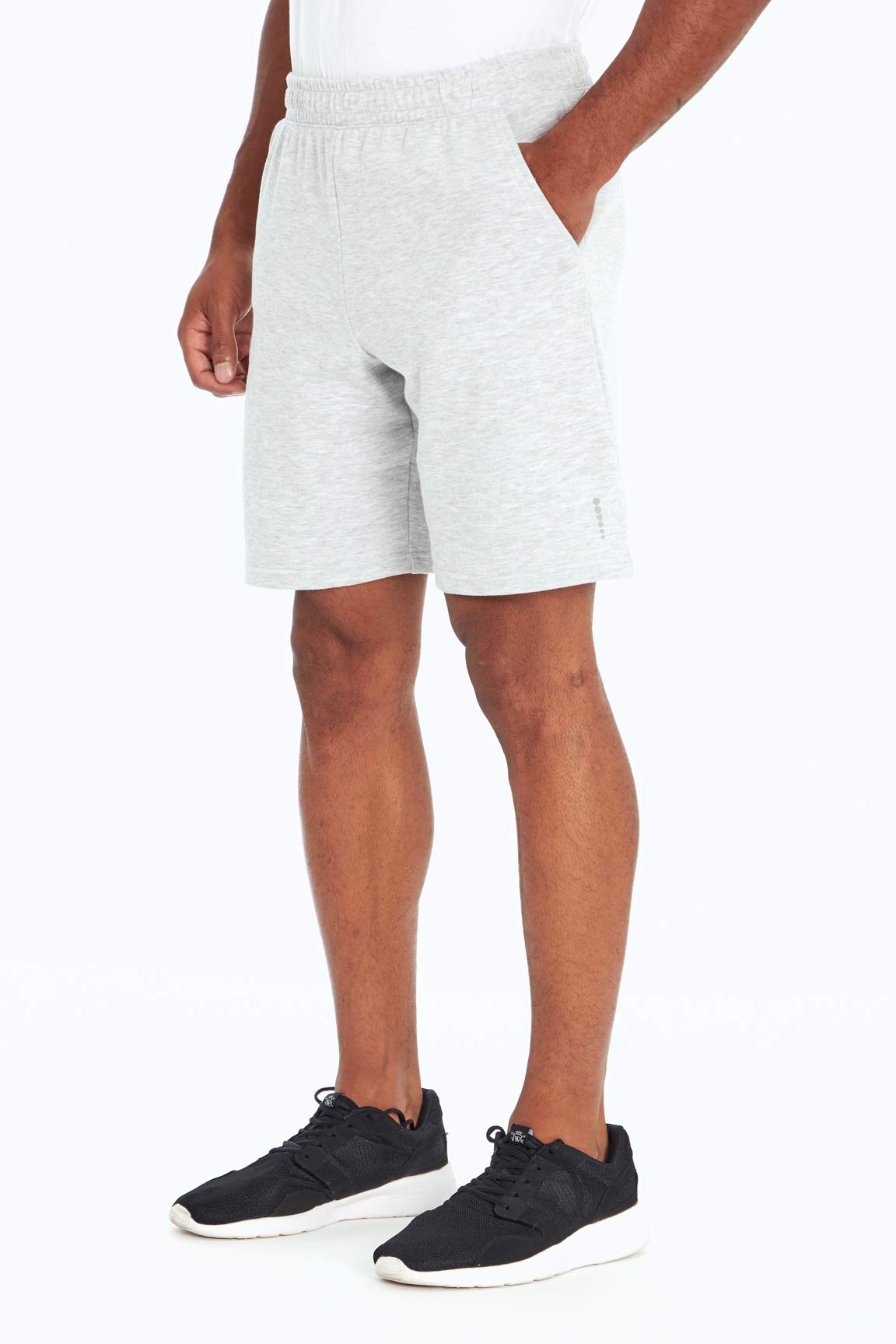 Balance Collection Olympic Pocket Short, Light Heather Grey, Large