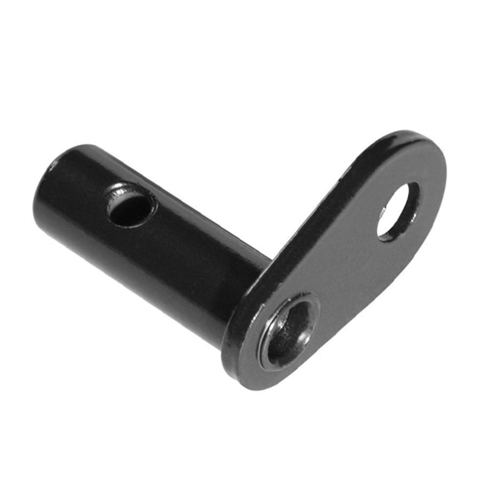 Balacoo Bike Trailer Hitch Coupler - Stainless Steel Hitch Angled Elbow Coupler Compatible with Child Trailer and Pets Stroller, Bicycle Bike Attachment