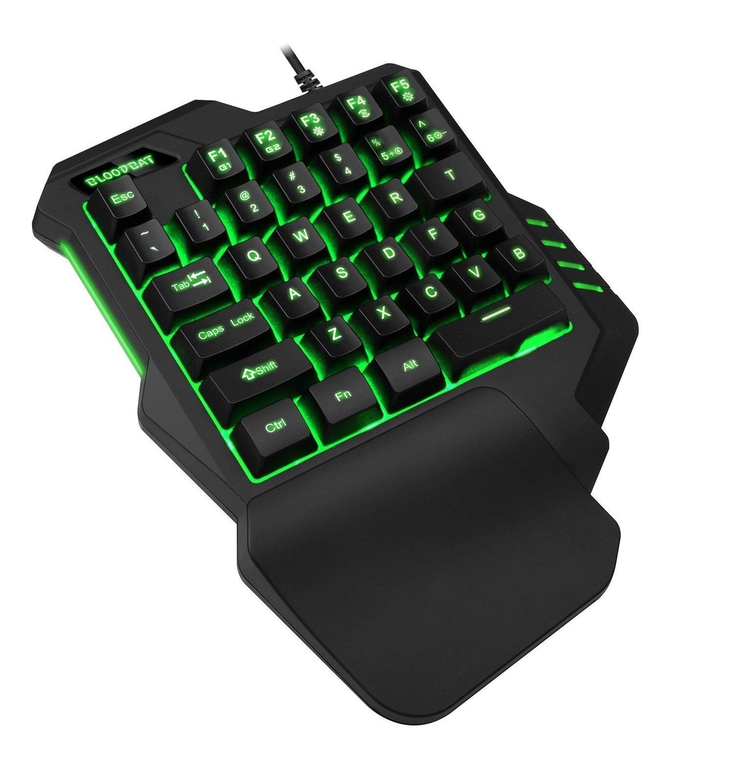 ASAY4u One Handed Keyboard | Gaming keypad | RGB LED Backlit, Macro Keys, 35 Keys for One Handed Gaming Keyboard