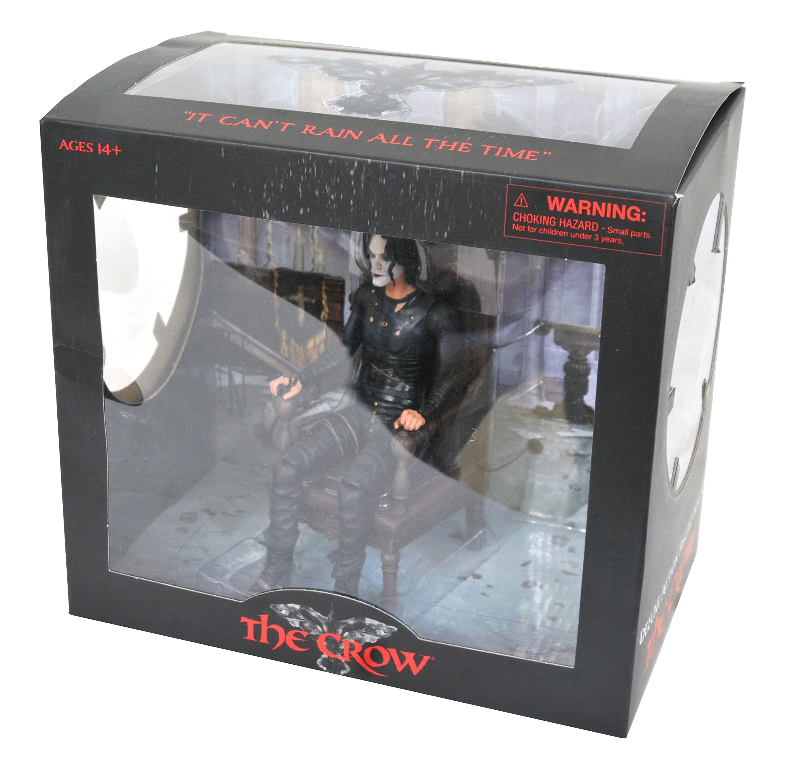 DIAMOND SELECT TOYS San Diego Comic-Con 2021 Exclusive The Crow Deluxe Action Figure, Multicolor