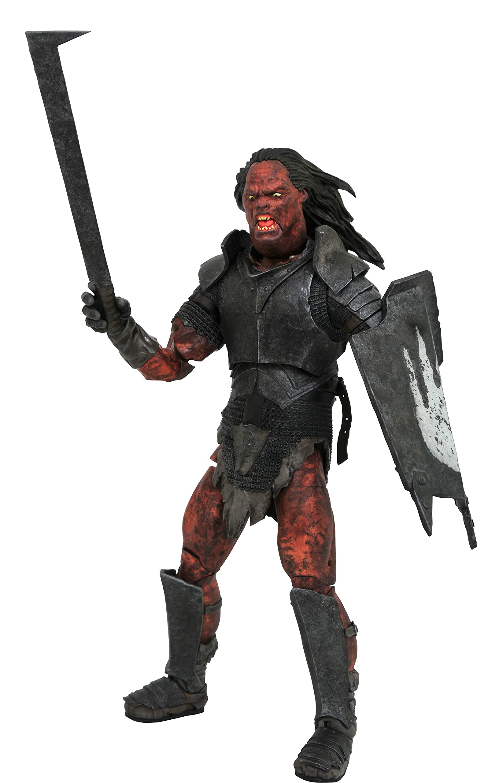 Diamond Select Toys The Lord of The Rings: Uruk-hai Action Figure, Multicolor