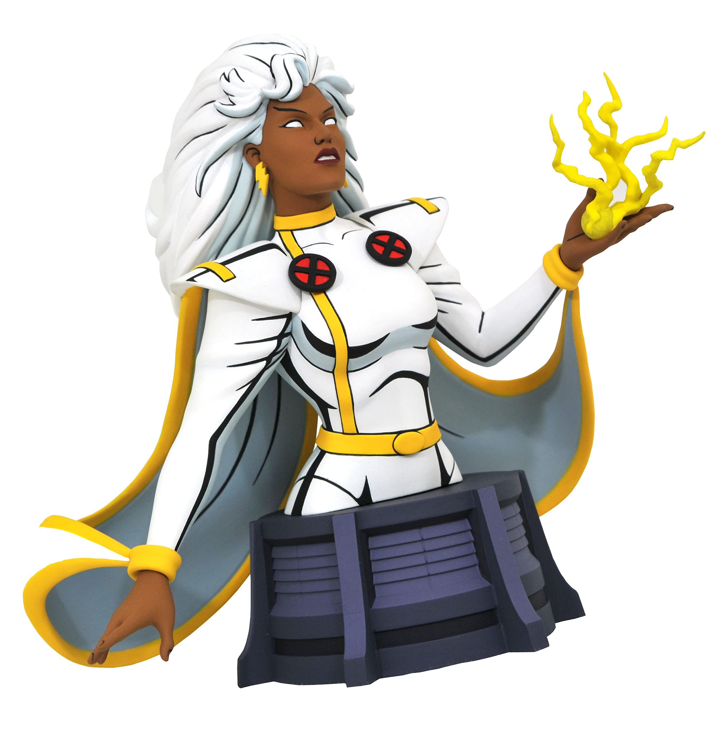 Diamond Select Toys Marvel Animated X-Men: Storm Bust, Multicolor, 6 inches