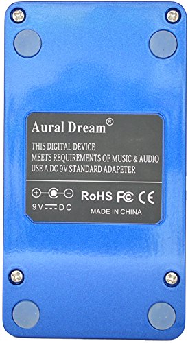 Aural Dream Purely Fuzz Guitar effect pedal includes Classic 60s' and 70s' Fuzz tone for 2 modes Fuzz,True Bypass