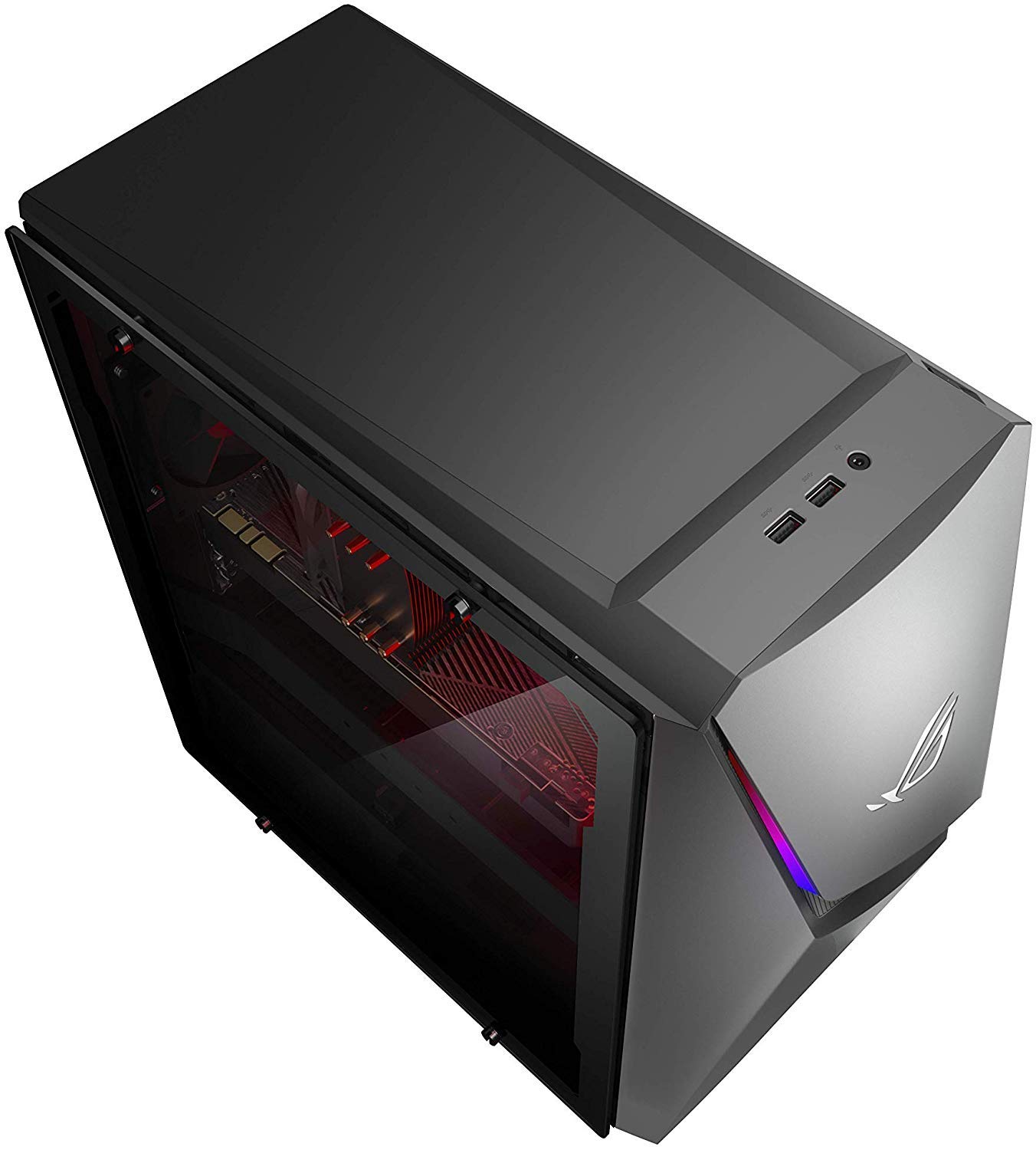 ASUS (Refurbished) ROG Strix GL10DH Gaming and Entertainment Desktop PC (AMD Ryzen 7 3700X 8-Core, 16GB RAM, 512GB SSD + 1TB HDD, RTX 2070 Super, WiFi, 1xHDMI, Win 10 Home) (Renewed)