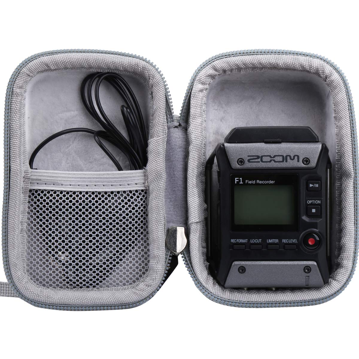 Aproca Hard Travel Storage Carrying Case for Zoom F1-LP Lavalier Body-Pack Recorder