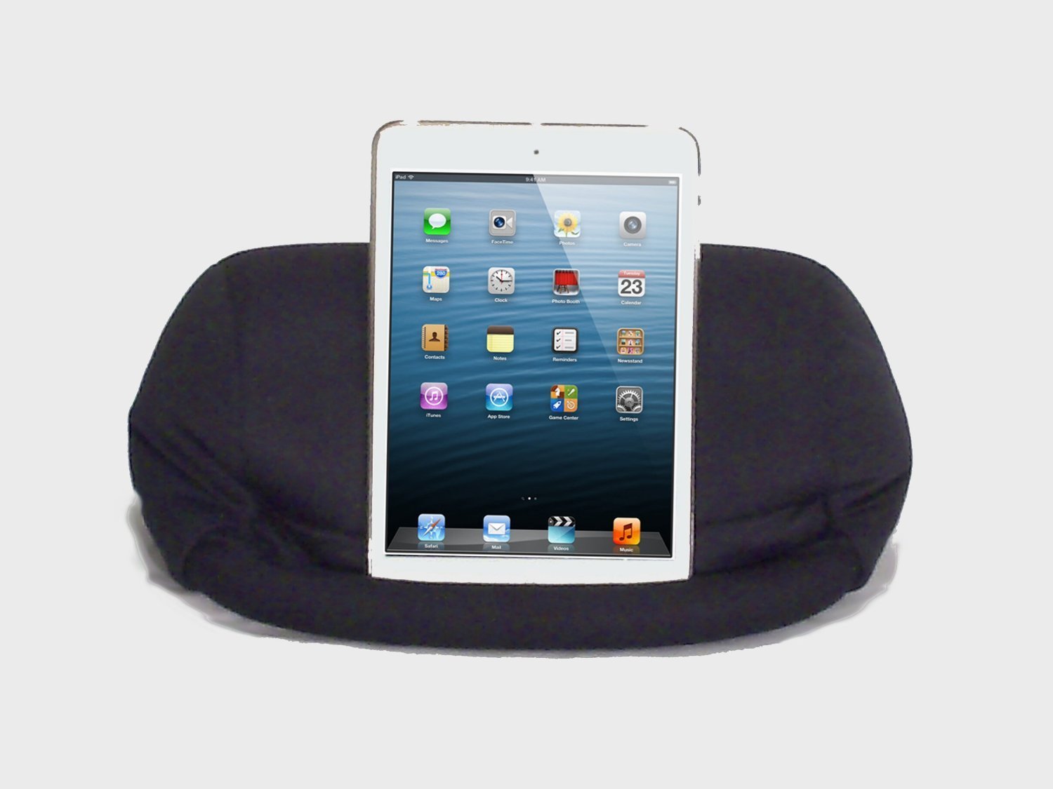 Renegade Concepts LAP PRO - MINI, Universal Beanbag Lap Stand for iPad Mini, iPad Air, Kindle, Galaxy & all Android Tablets - Bed, Couch, Travel - Adjustable Angle; 0-89 deg.