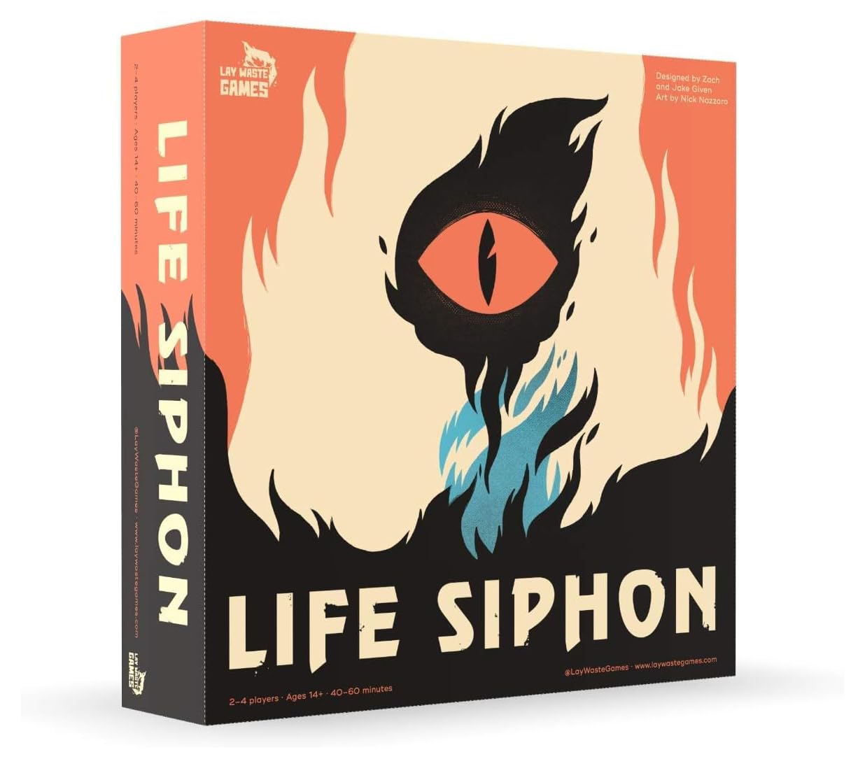 Greater Than Games LAY WASTE GAMES Life Siphon