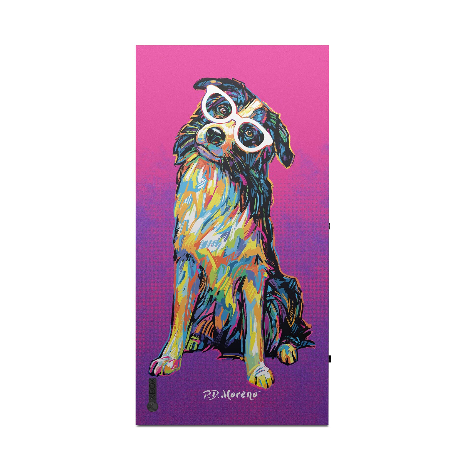 Head Case Designs Officially Licensed P.D. Moreno Border Collie Animals II Vinyl Sticker Gaming Skin Decal Cover Compatible With Xbox Series X Console