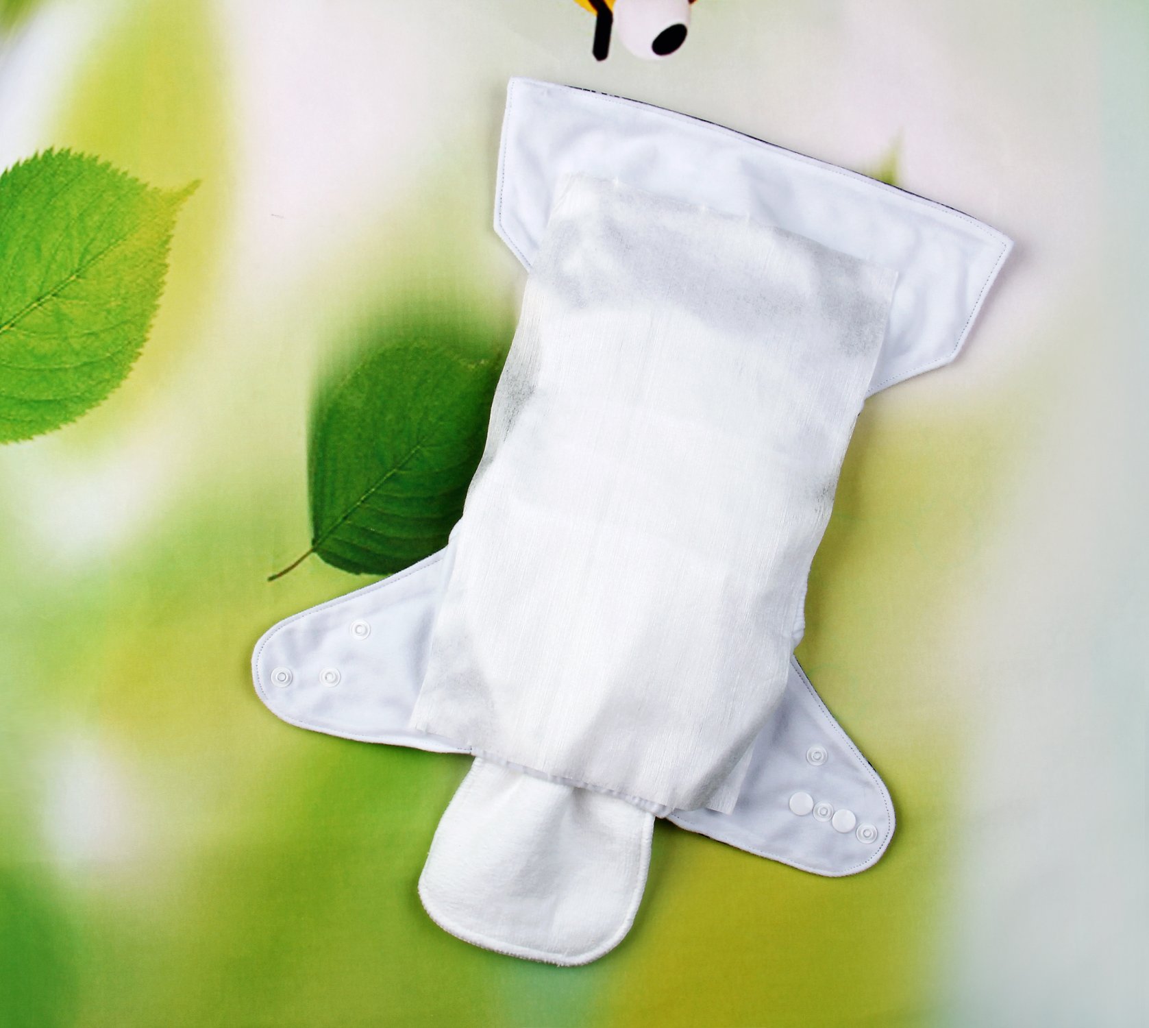 Lilbit 9 Rolls of Baby Biodegradable Flushable Viscose Diaper Liners (can be Used as Wet Wipes)