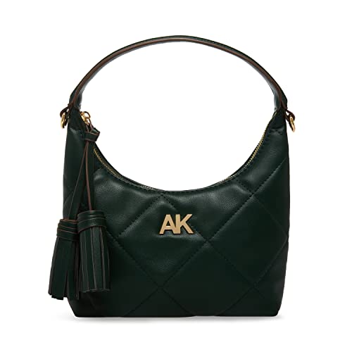 Anne Klein Womens Anne Klein quilted shoulder bag, Evergreen, One Size US