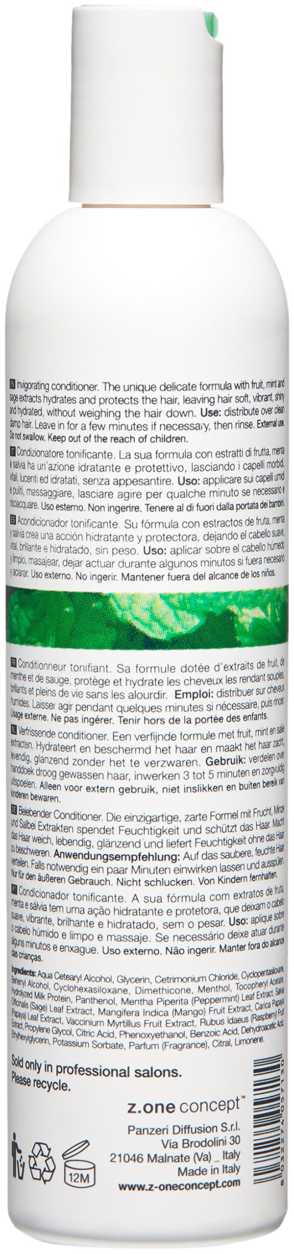 milk_shake Sensorial Mint Conditioner with Organic Mint Extract - Frequent Use, Paraben Free Formula, 10.1 Fl Oz