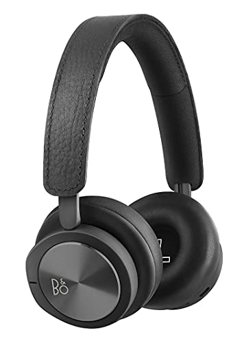 B&O PLAY by Bang & Olufsen Beoplay H8i Wireless Bluetooth On-Ear Headphones with Active Noise Cancellation (ANC), Transparency mode and Microphone Black - 1645126